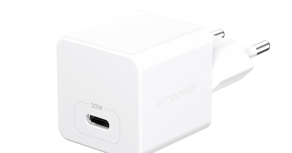 empower™ by PanzerGlass® Turbo 30W Charger Single USB-C | EU Plug | Si