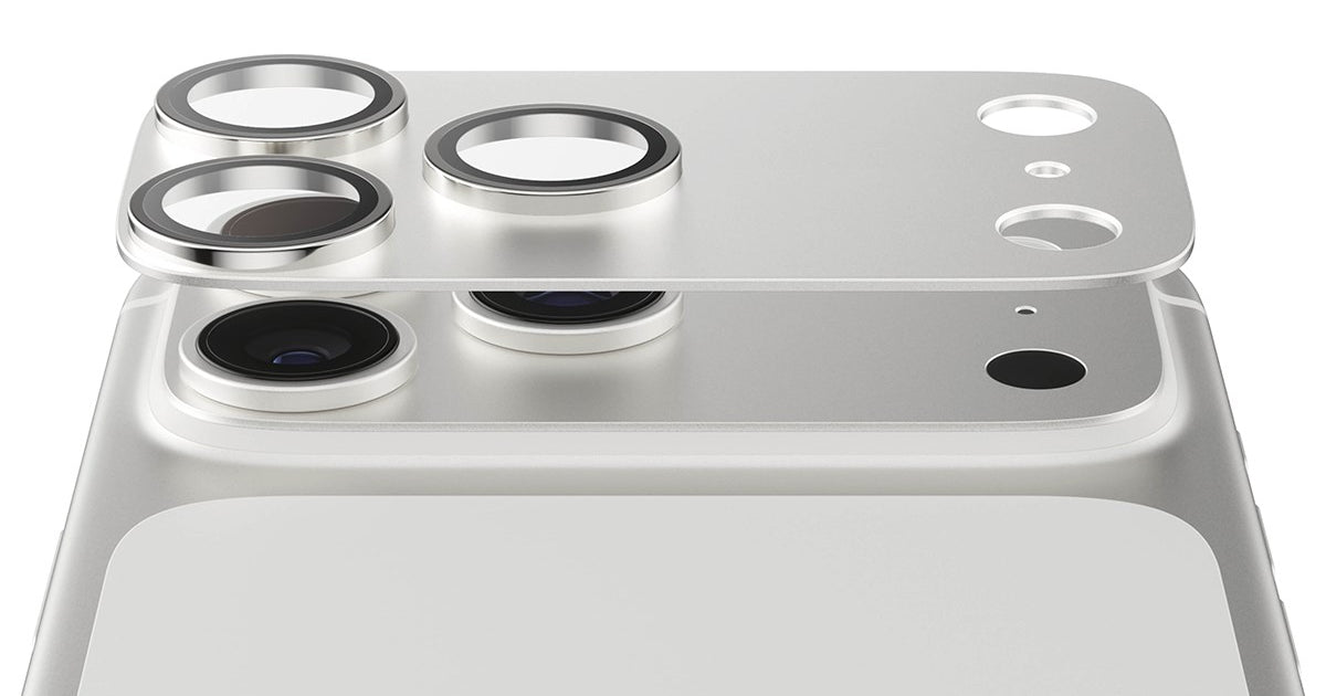 PanzerGlass® Fender Camera Protector Silver iPhone 17 Pro Max